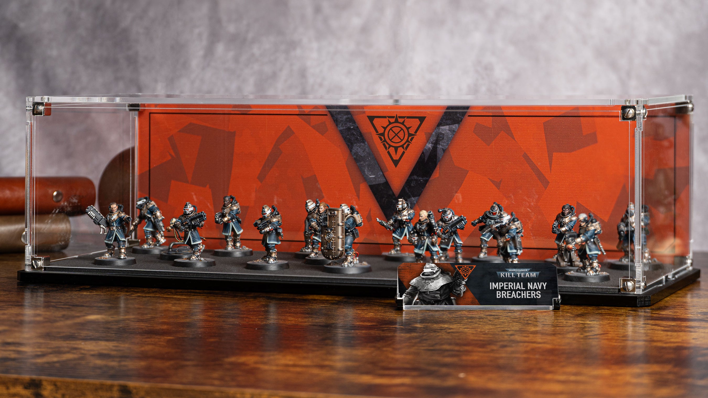 Display Case for Warhammer 40,000 Kill Team Imperial Navy Breachers ...