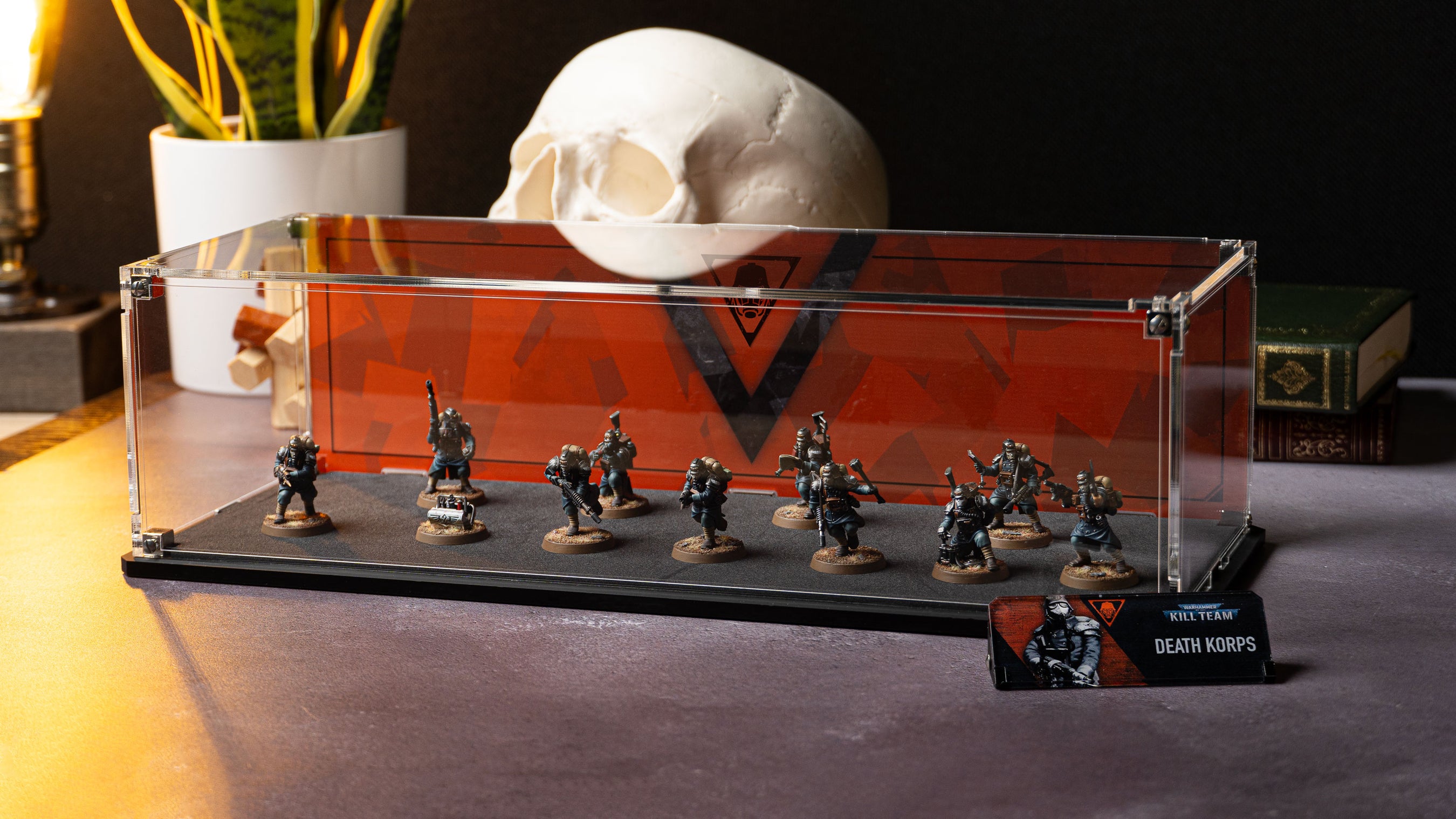 Display Case for Warhammer 40,000 Kill Team Death Korps — Wicked Brick
