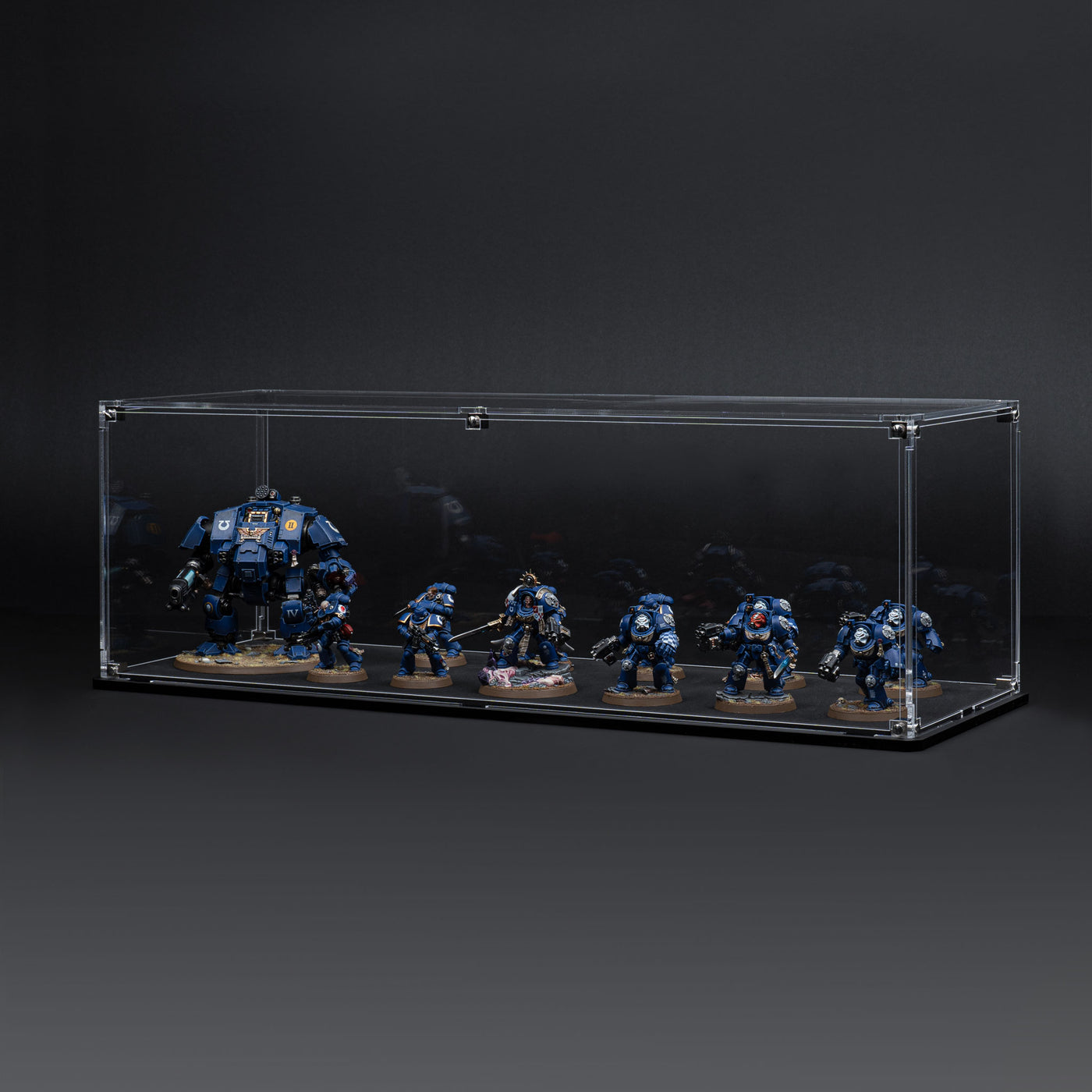 Display Case for Warhammer® Army with Clear Background — Wicked Brick