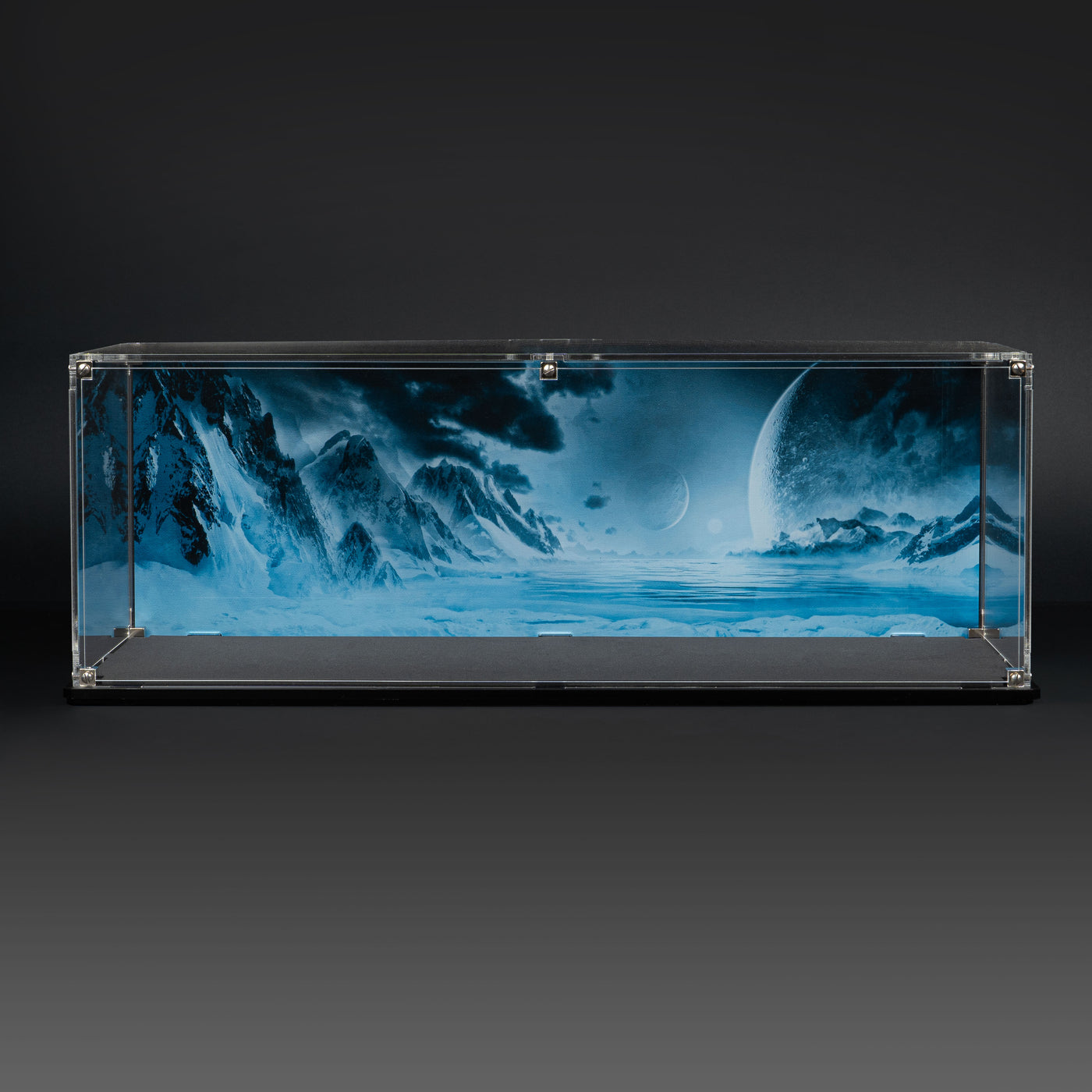 Display Case for Warhammer® Army with Frozen Wasteland Background ...