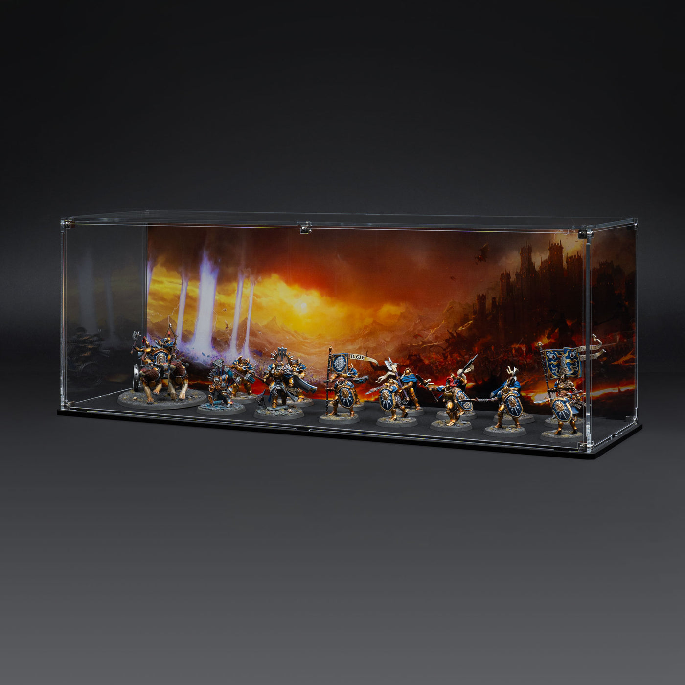 Display Case for Warhammer® Army with Eternal Conflict Background ...