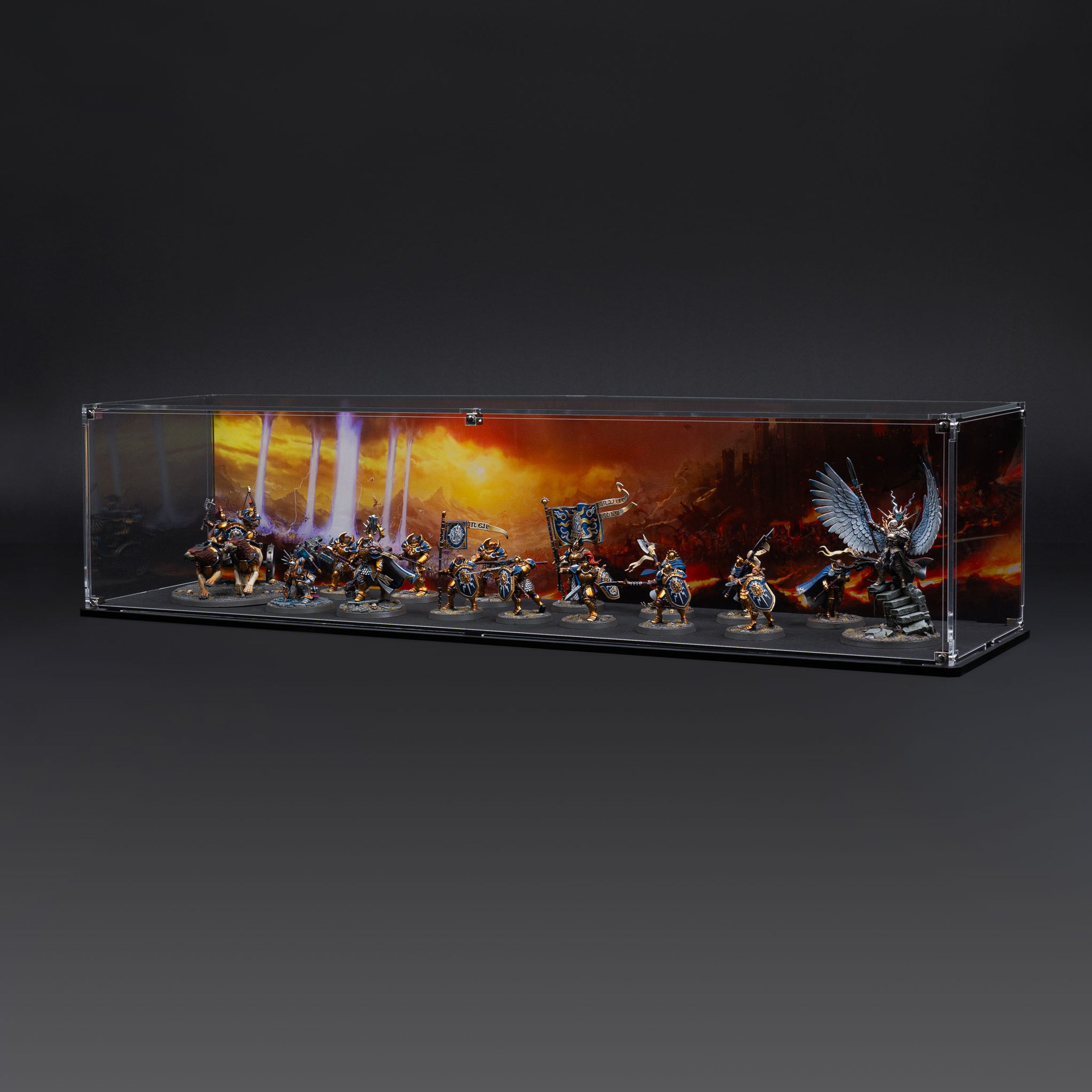 Display Case for Warhammer® Army with Eternal Conflict Background ...