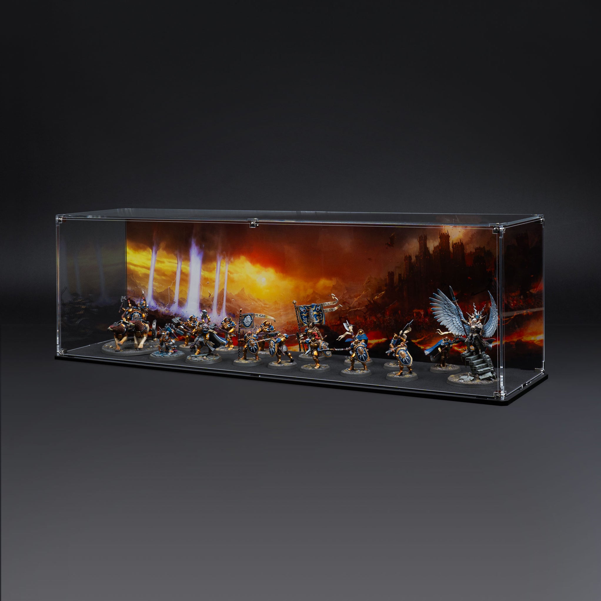 Display Case for Warhammer® Army with Eternal Conflict Background ...