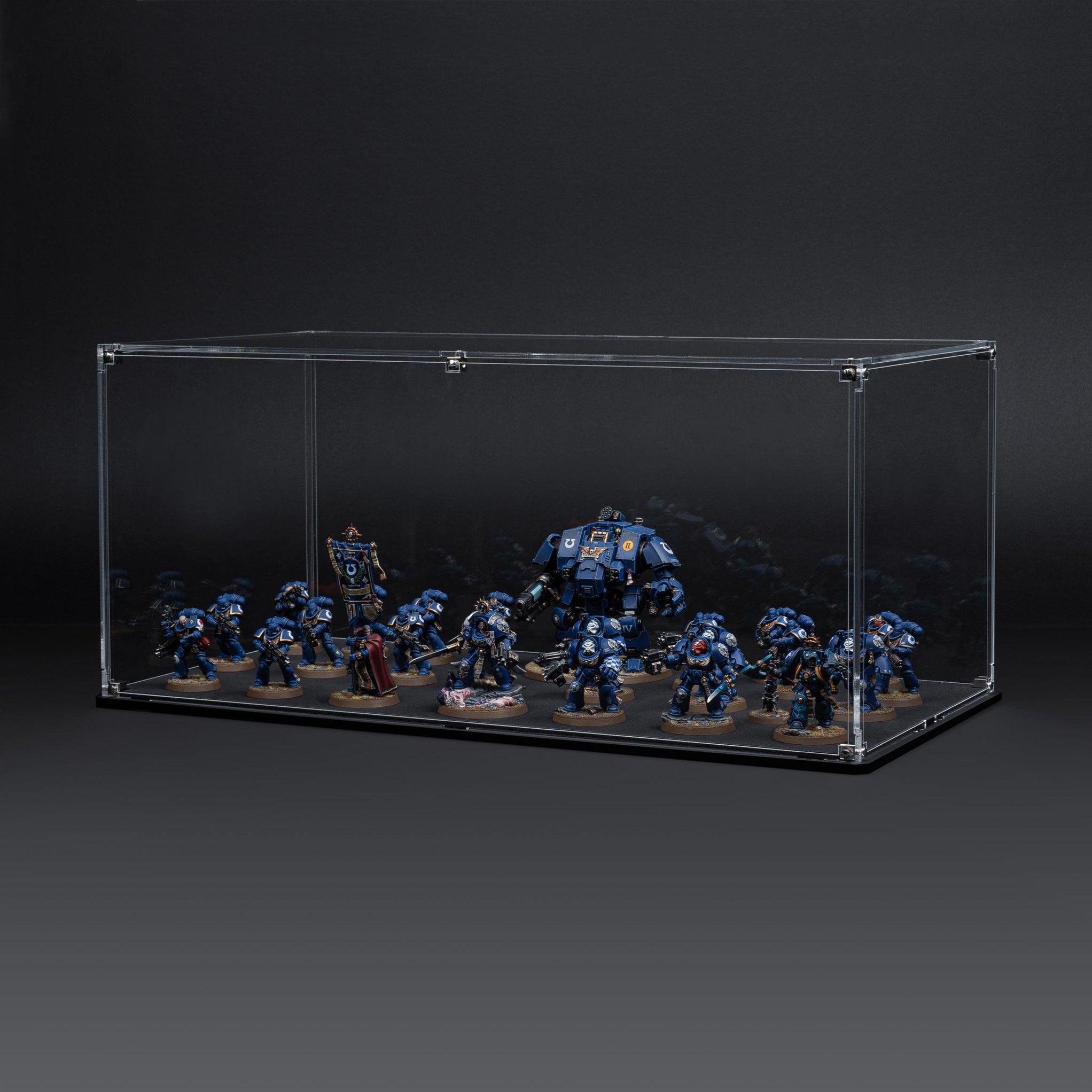 Display Case for Warhammer® Army with Clear Background — Wicked Brick