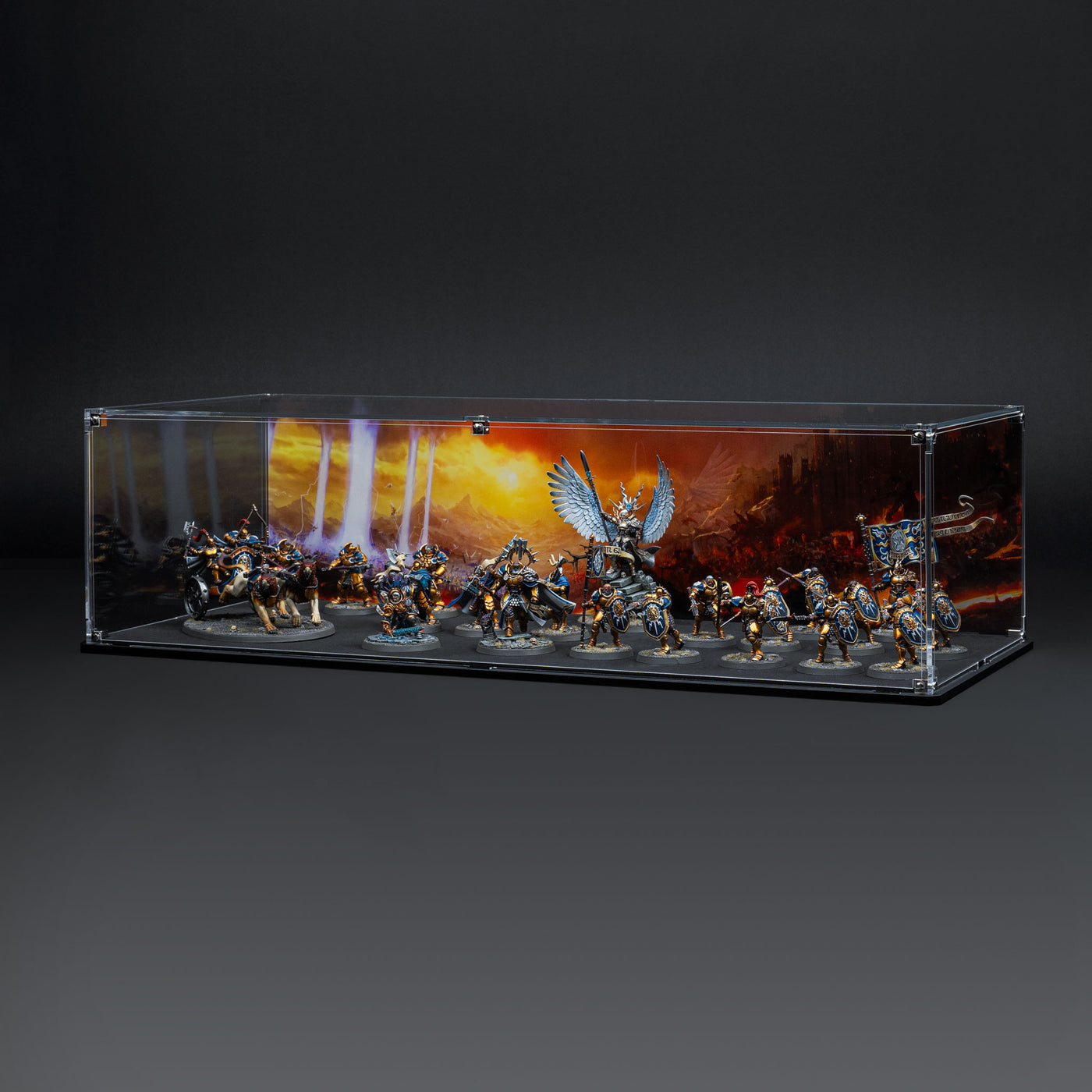 Display Case for Warhammer® Army with Eternal Conflict Background ...
