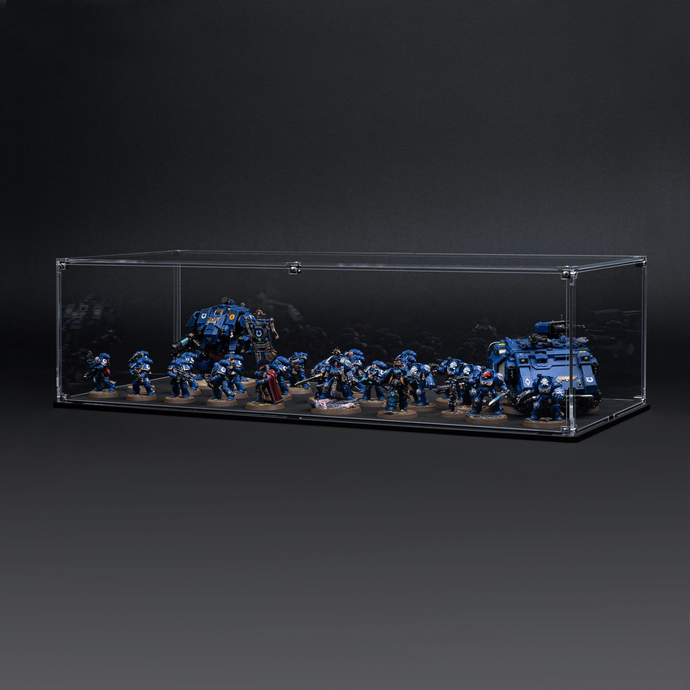 Display Case for Warhammer® Army with Clear Background — Wicked Brick