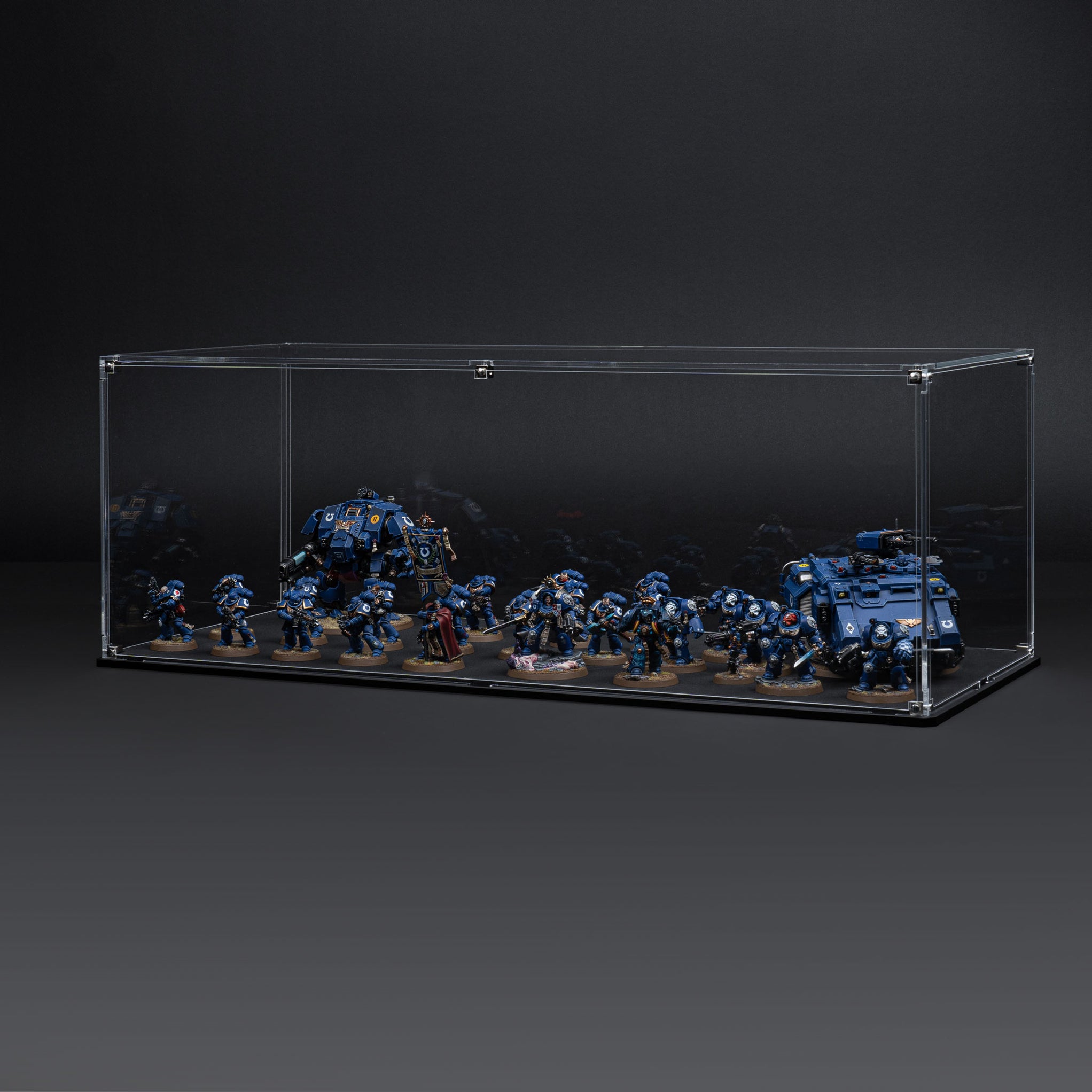 Display Case for Warhammer® Army with Clear Background — Wicked Brick