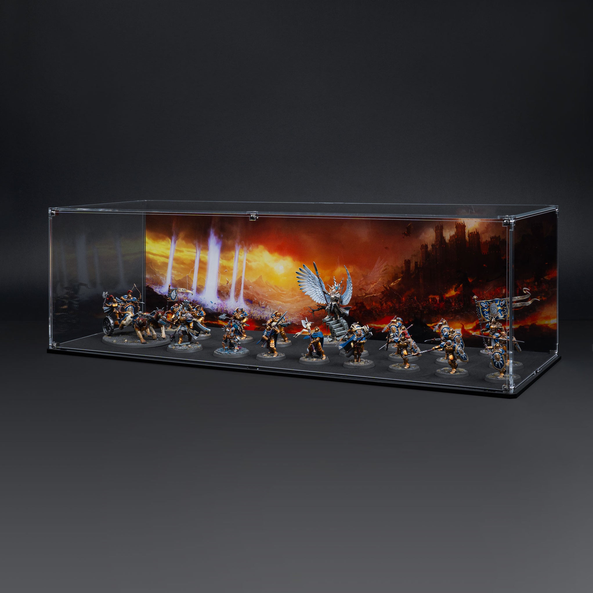 Display Case for Warhammer® Army with Eternal Conflict Background ...