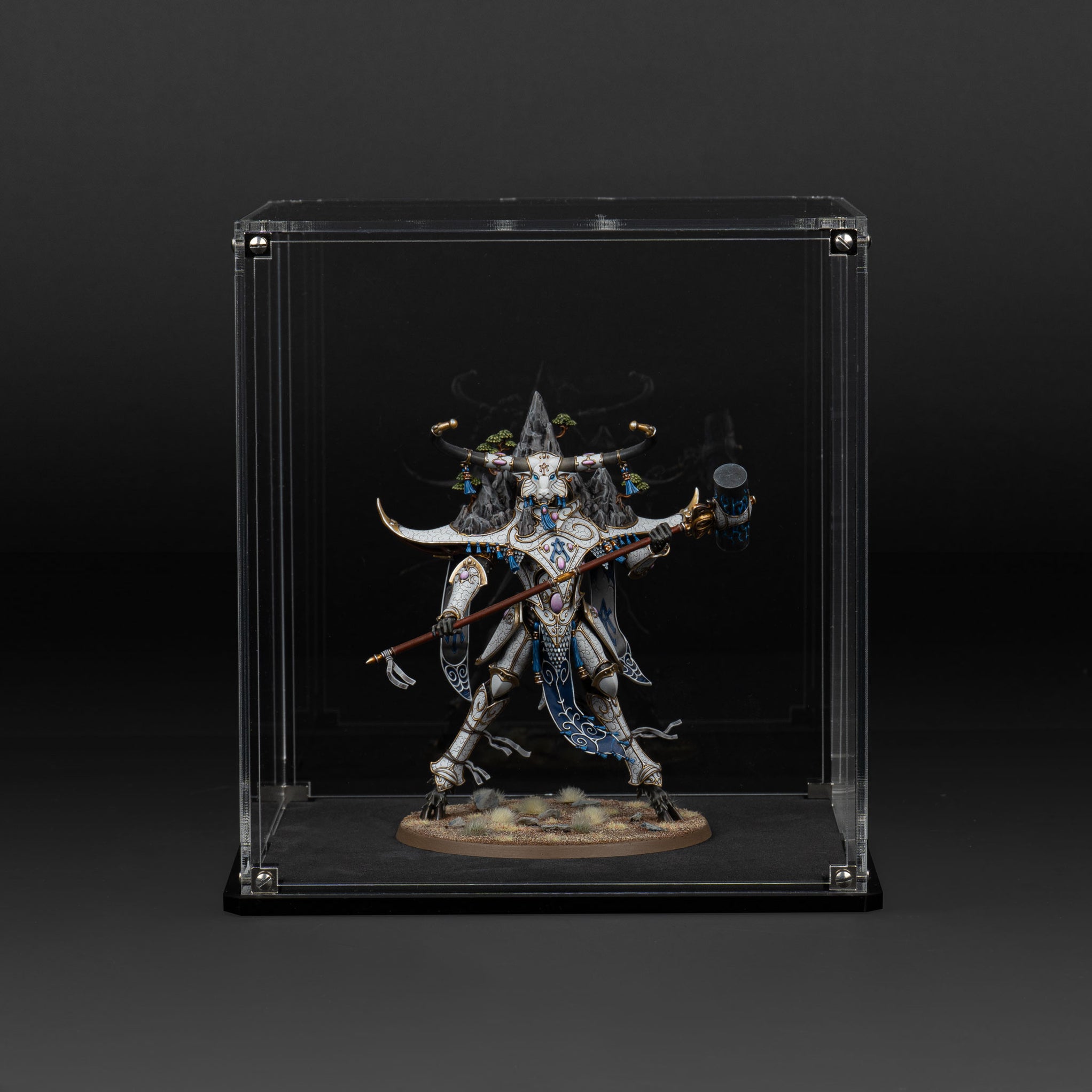 Oversized Miniature Display Case for Warhammer® with Clear Background ...
