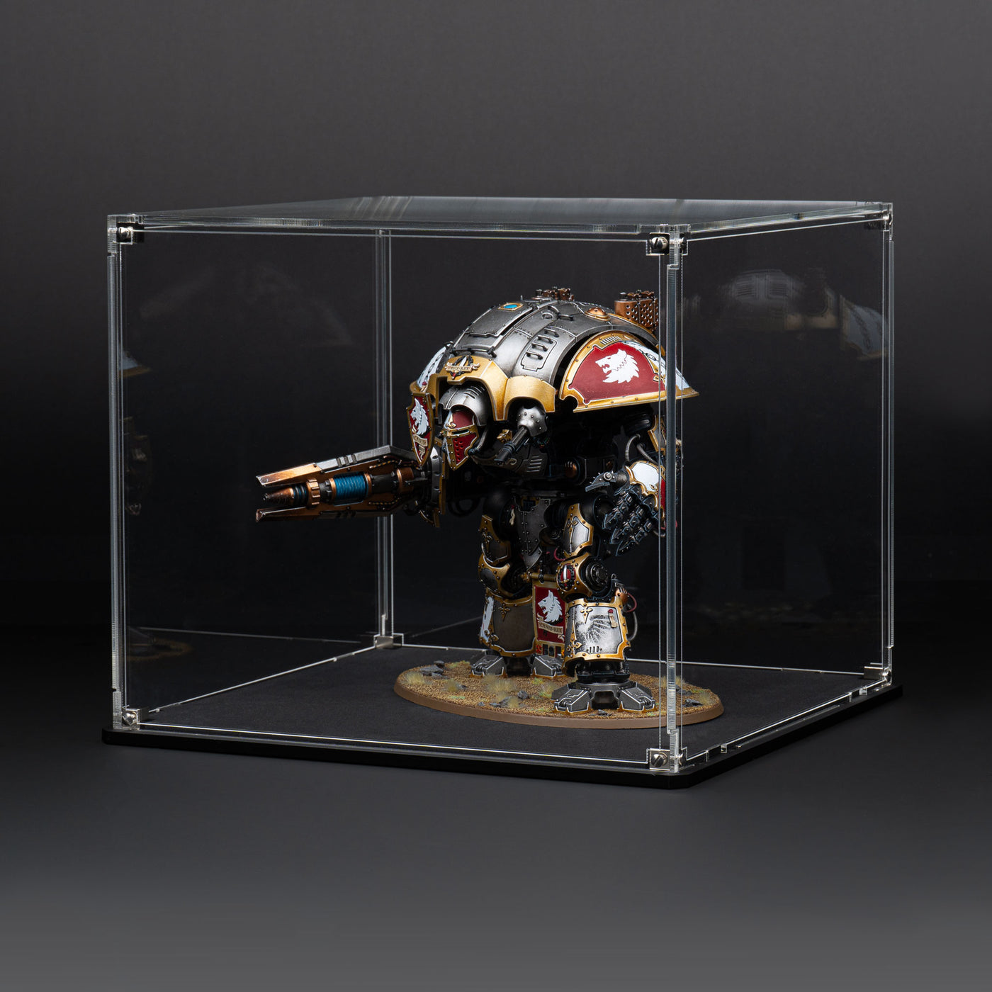 Oversized Miniature Display Case for Warhammer® with Clear Background ...