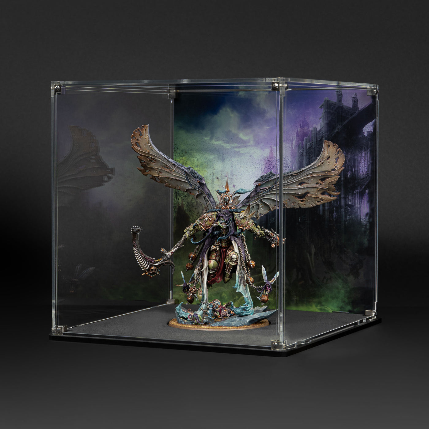 Display Case for Warhammer 40,000 Mortarion Daemon Primarch of Nurgle ...