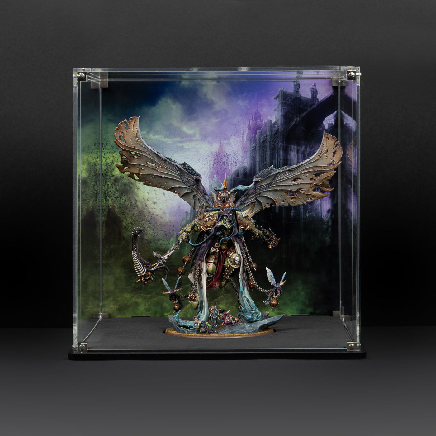 Display Case for Warhammer® 40,000 Mortarion Daemon Primarch of Nurgle ...