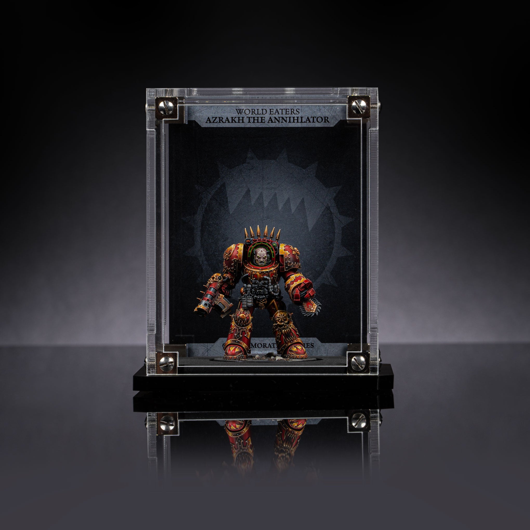 Display Case for Warhammer World Eaters Azrakh the Annihilator — Wicked ...