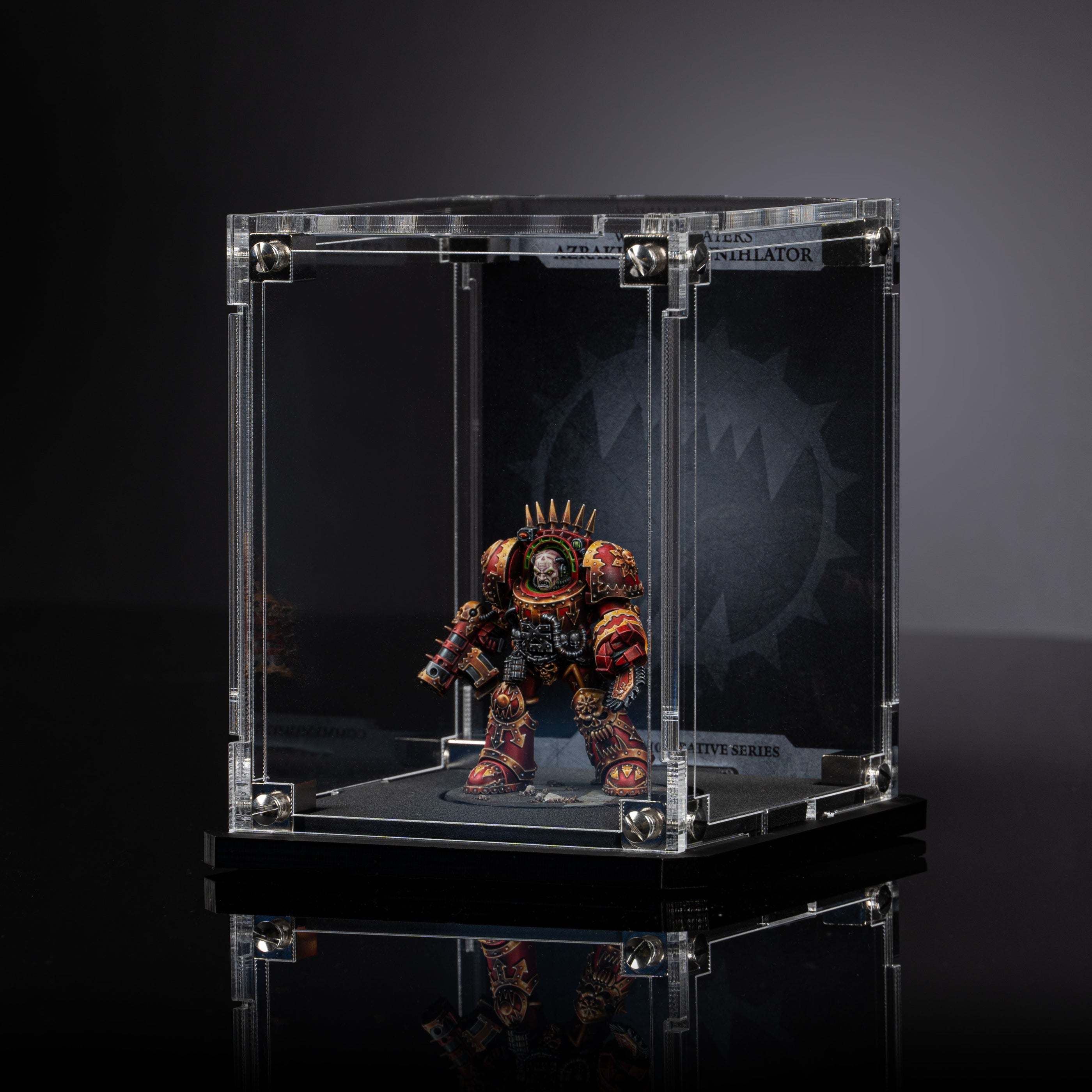 Display Case for Warhammer World Eaters Azrakh the Annihilator — Wicked ...