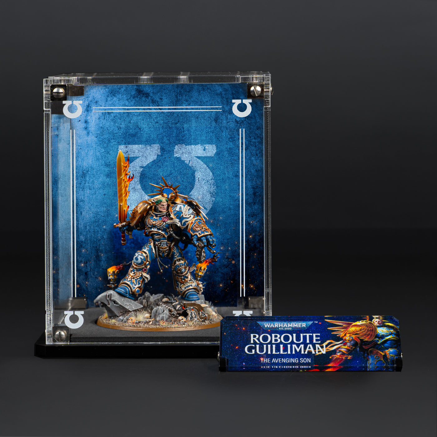 Display Case for Warhammer 40,000 Roboute Guilliman — Wicked Brick