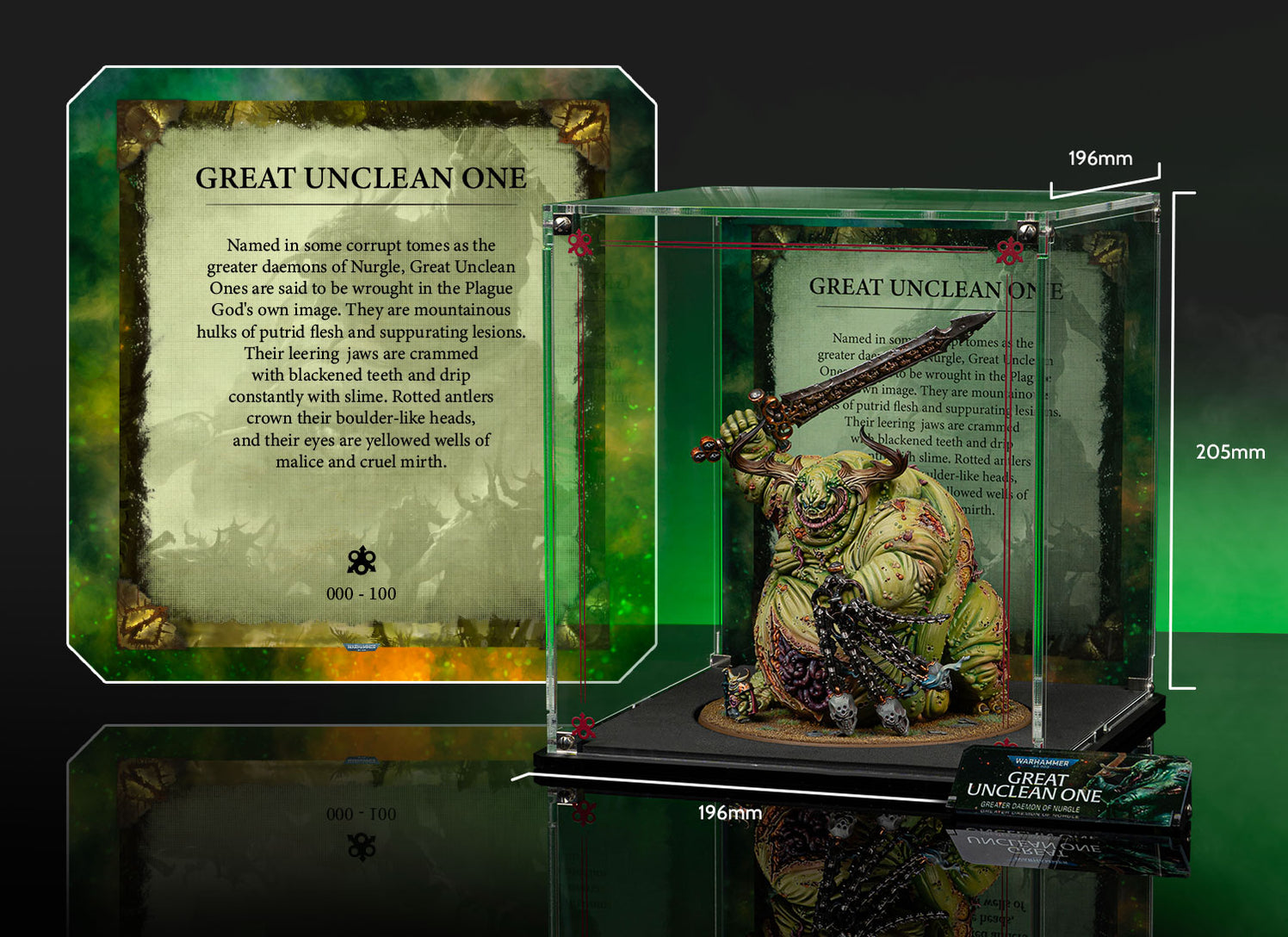 Limited Edition Display Case for Warhammer® 40,000 Great Unclean One ...