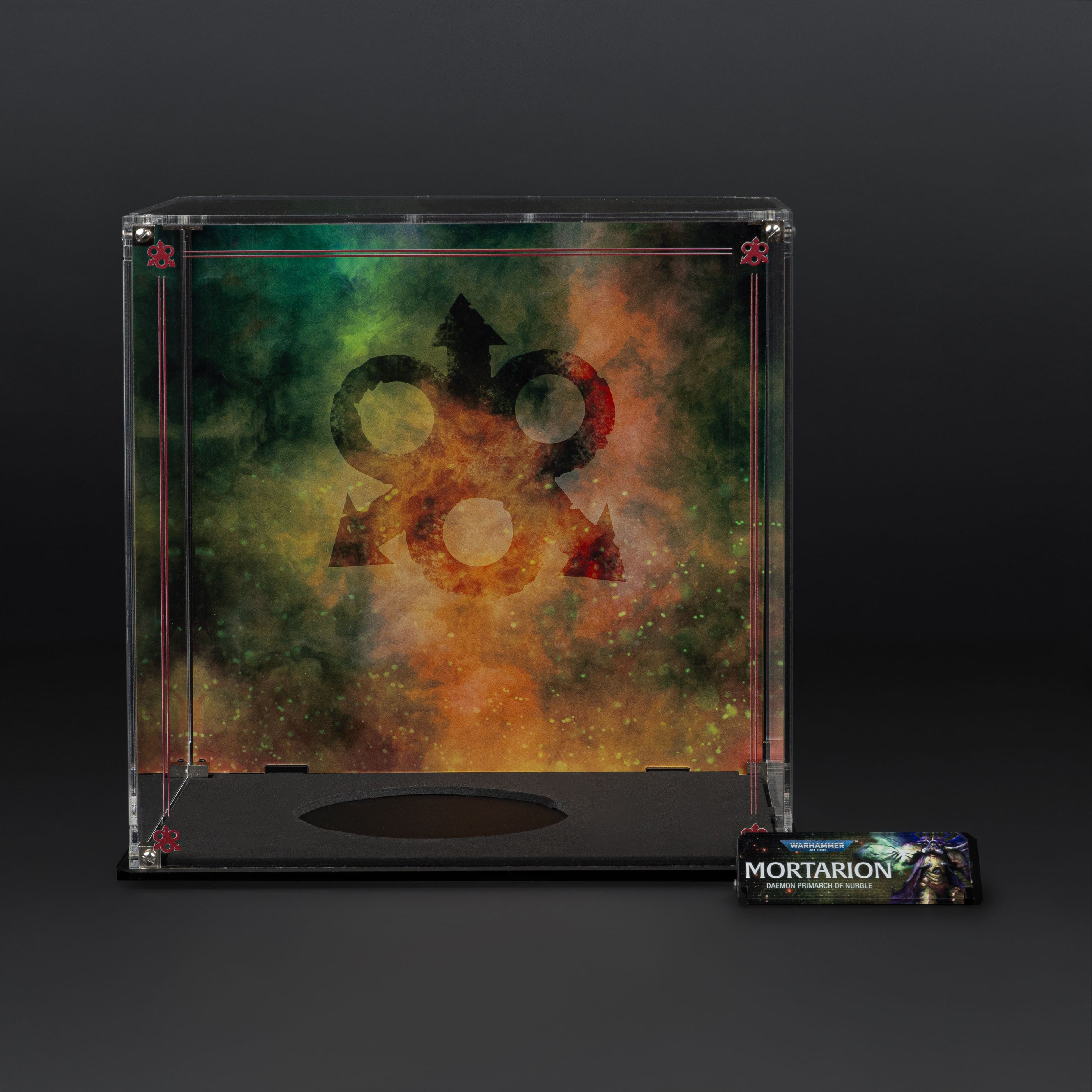 Display Case for Warhammer® 40,000 Mortarion, Daemon Primarch of Nurgl ...