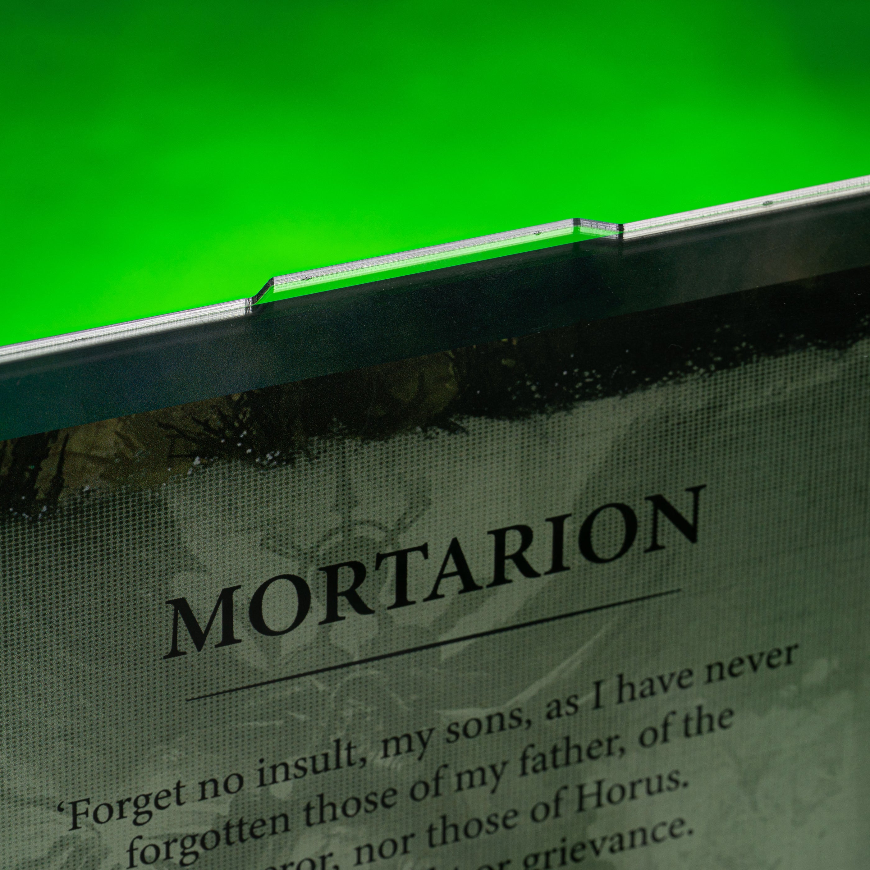 Limited Edition Display Case for Warhammer® 40,000 Mortarion, Daemon P ...