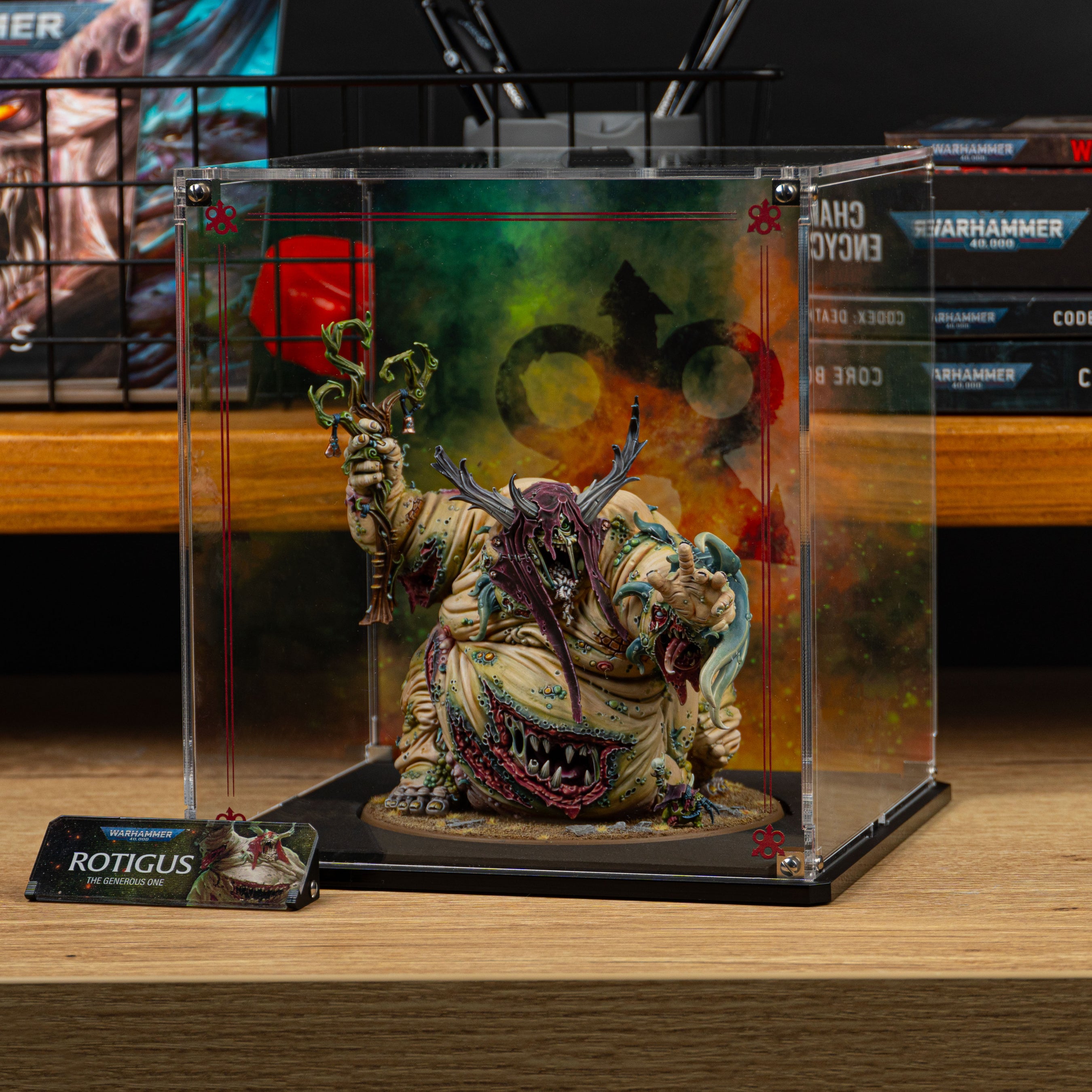 Display Case for Warhammer 40,000 Rotigus — Wicked Brick
