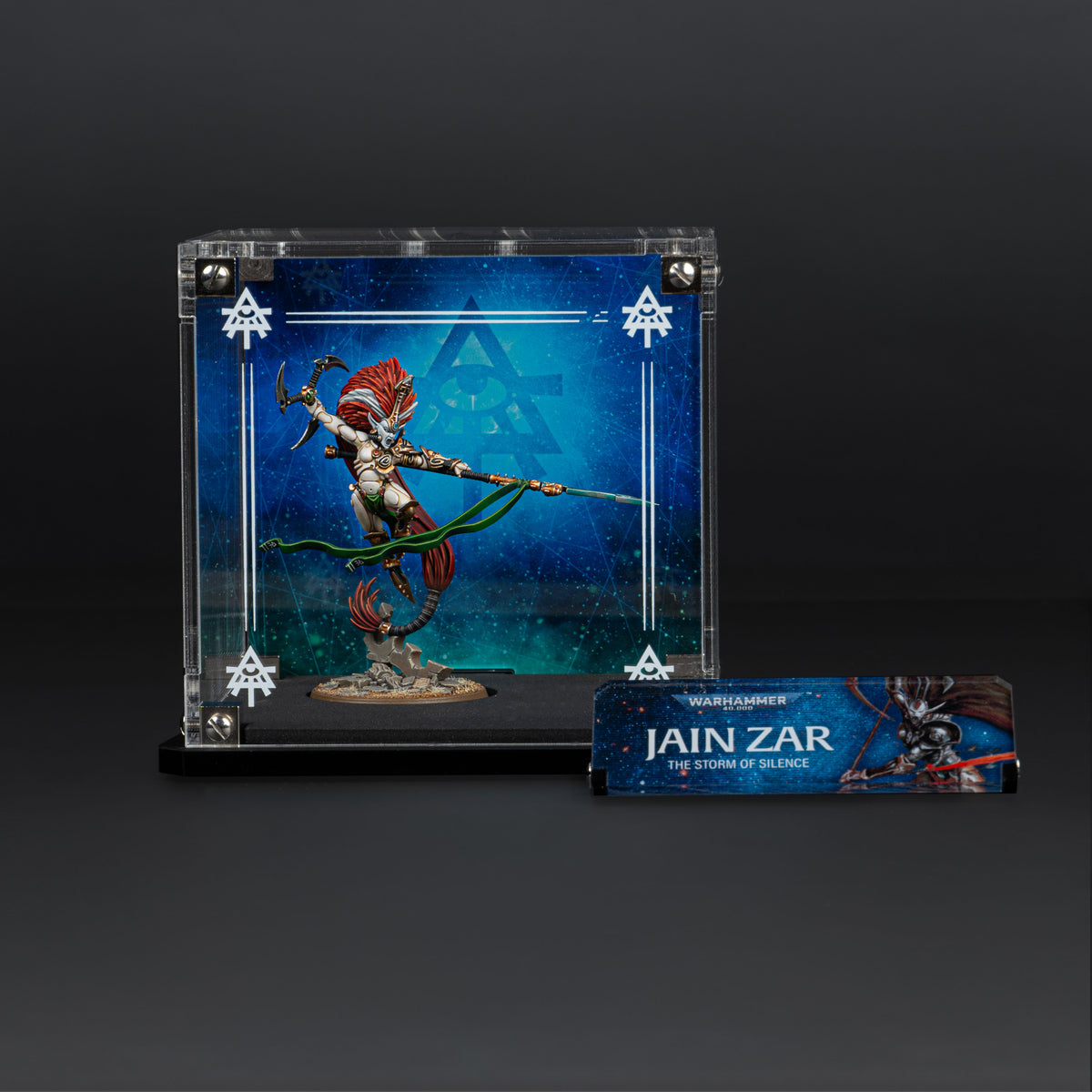 Display Case for Warhammer 40,000 Jain Zar — Wicked Brick