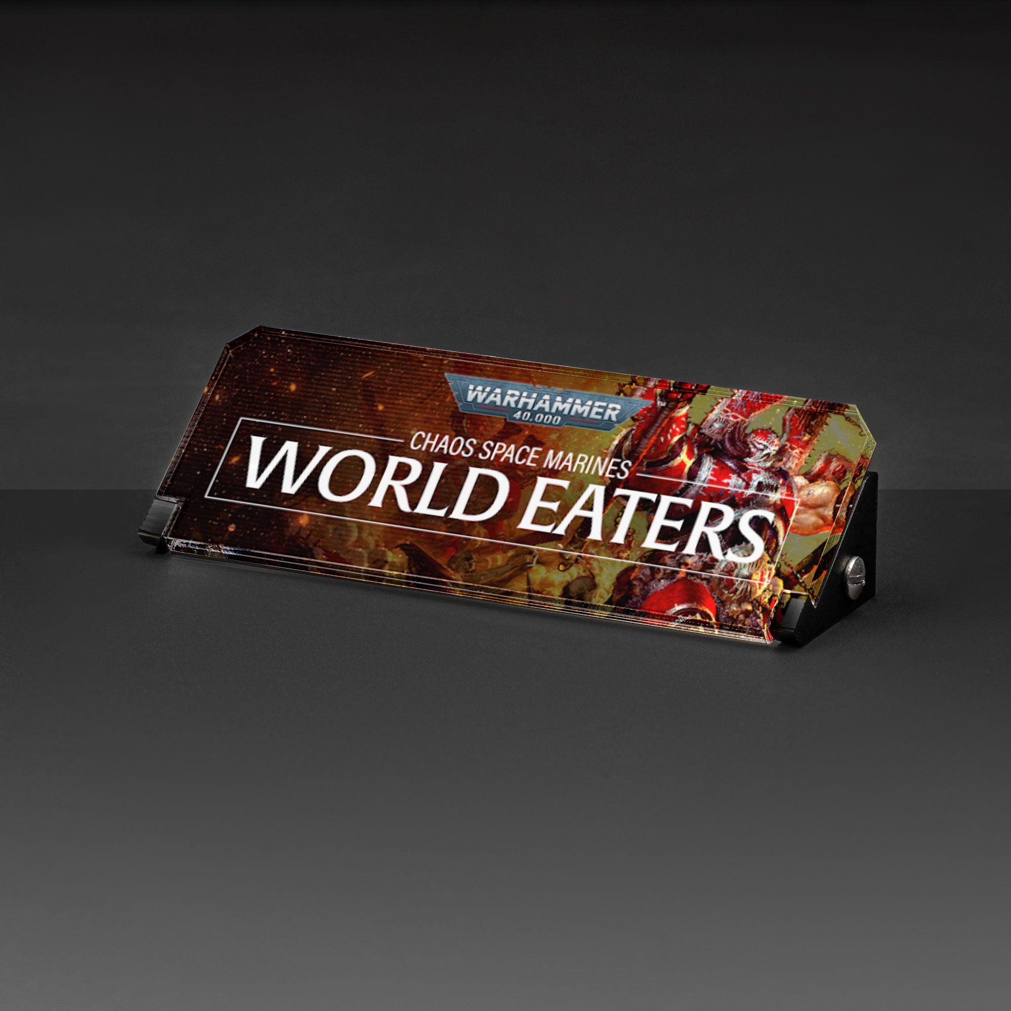 Plaques for Warhammer Displays — Wicked Brick