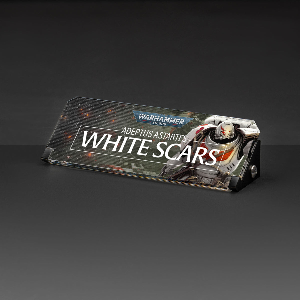 Plaque for Warhammer 40,000 - Adeptus Astartes Imperial White Scars ...