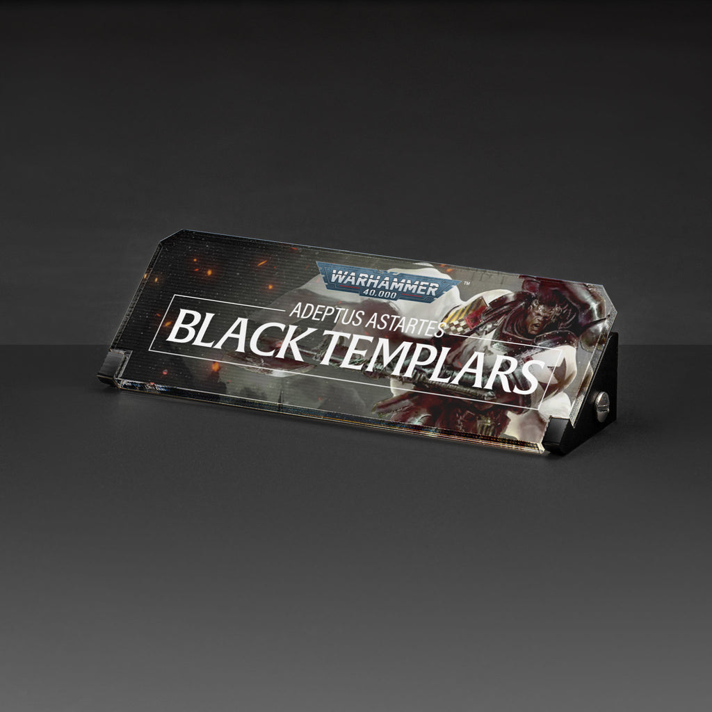 Plaques for Warhammer Displays — Wicked Brick