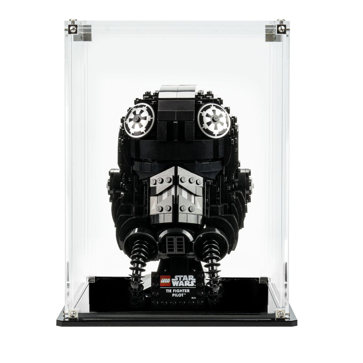 Display Case for LEGO Star Wars TIE Fighter pilot helmet 75274 — Wicked ...