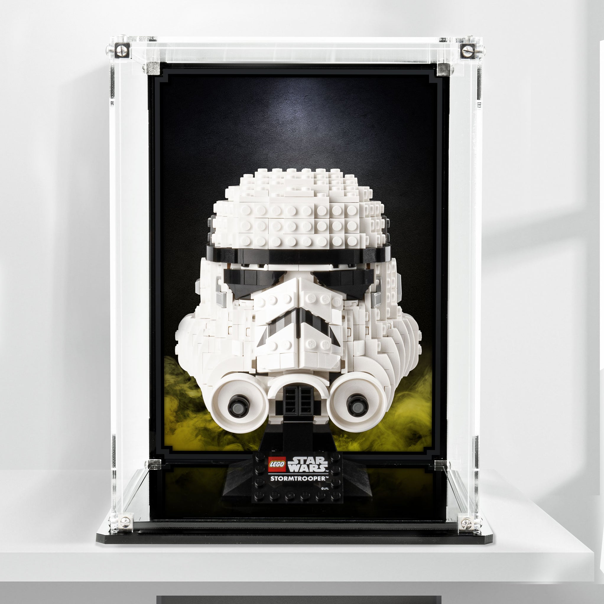 Display Case for LEGO Star Wars Stormtrooper Helmet 75276 — Wicked Brick