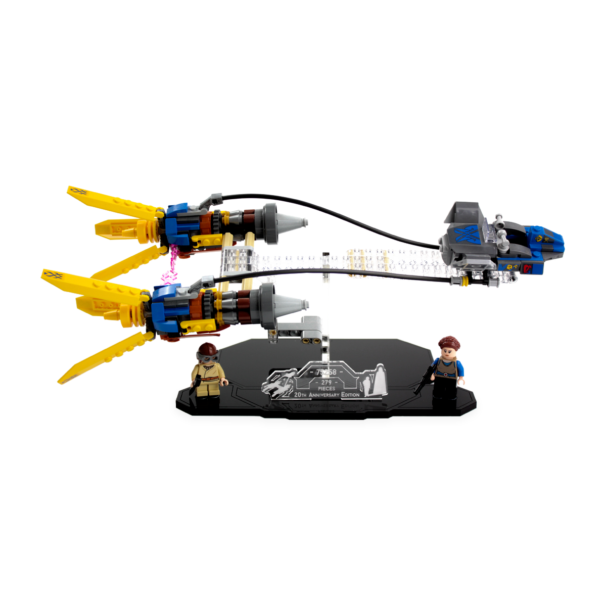Display Stand for LEGO® Star Wars™ Anakins Podracer (75258) — Wicked Brick