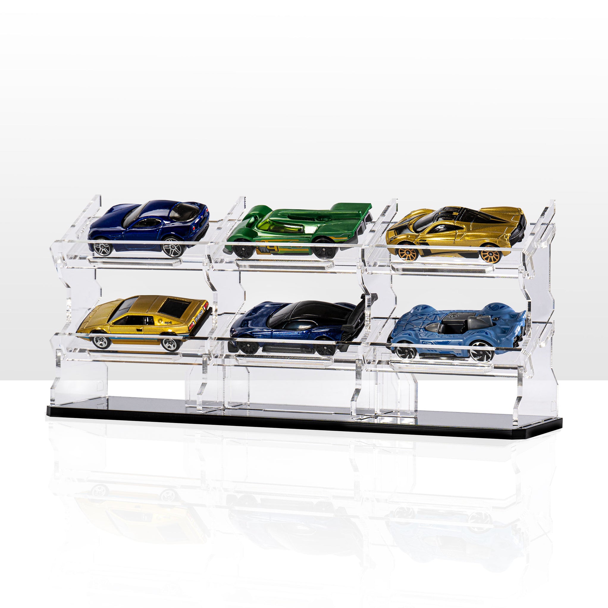 Horizontal Display Stand for 1:64 scale Hot Wheels cars — Wicked Brick