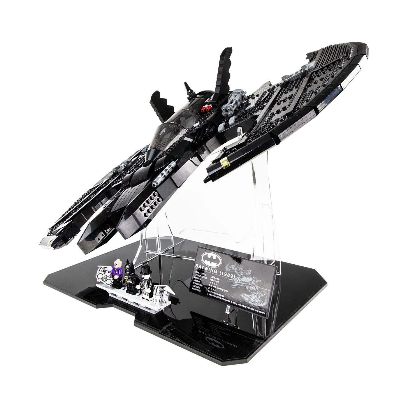 Display Stands for LEGO® Batman™ 1989 Batwing (76161) — Wicked Brick