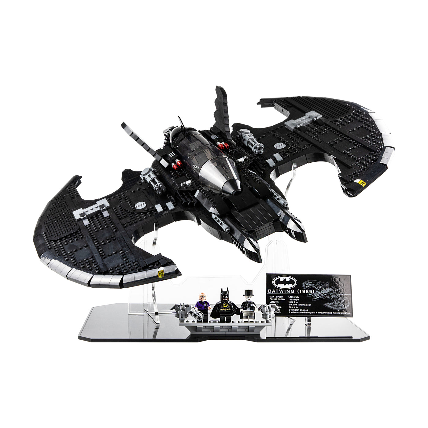 Display Stands for LEGO® Batman™ 1989 Batwing (76161) — Wicked Brick