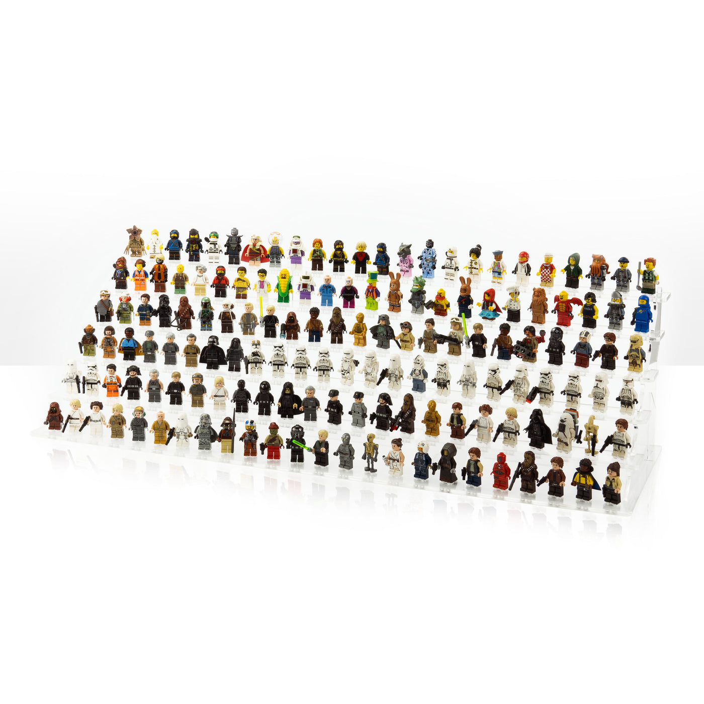 Display podium for LEGO® Minifigures for IKEA® Billy BookCase — Wicked ...