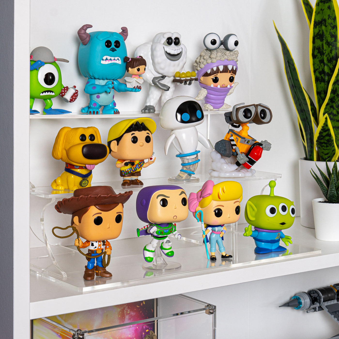 Display podium for FUNKO® Pops for IKEA® Billy Bookcase — Wicked Brick