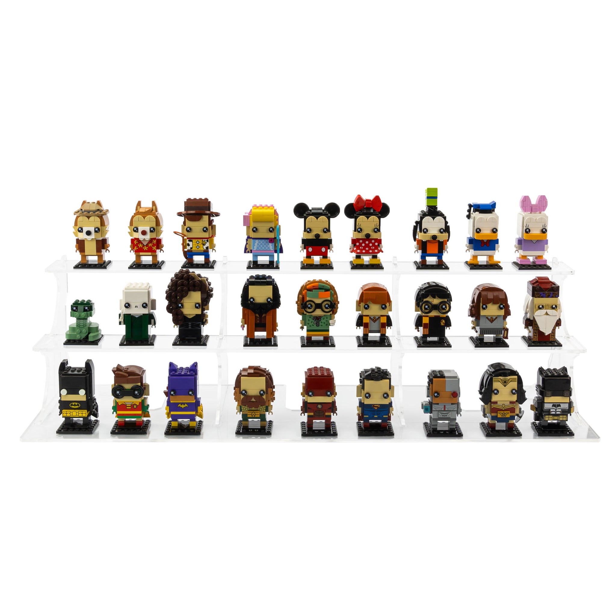 Display podium for LEGO Brickheadz for IKEA Billy BookCase — Wicked Brick