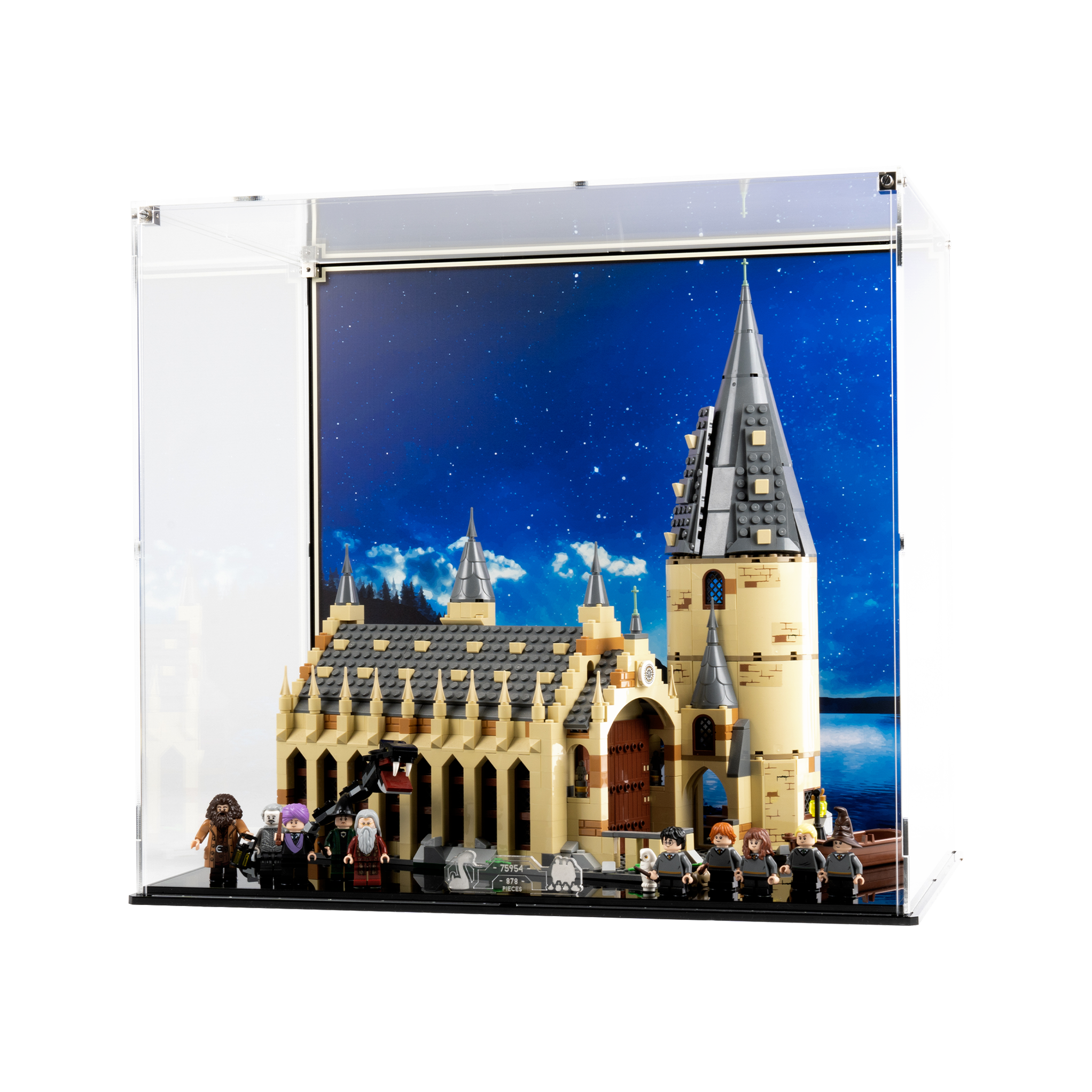 Display Case for LEGO Harry Potter Hogwarts Great Hall 75954 — Wicked Brick