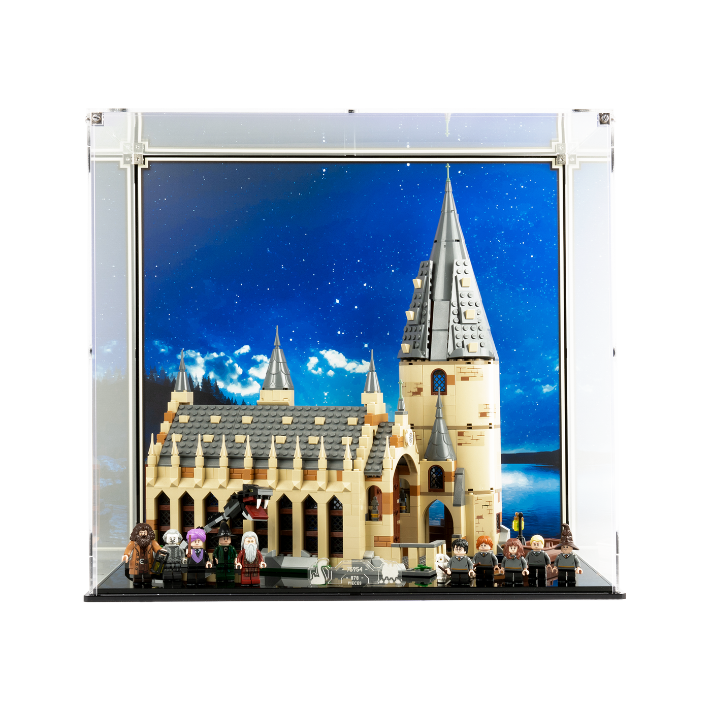 Display Case for LEGO Harry Potter Hogwarts Great Hall 75954 — Wicked Brick