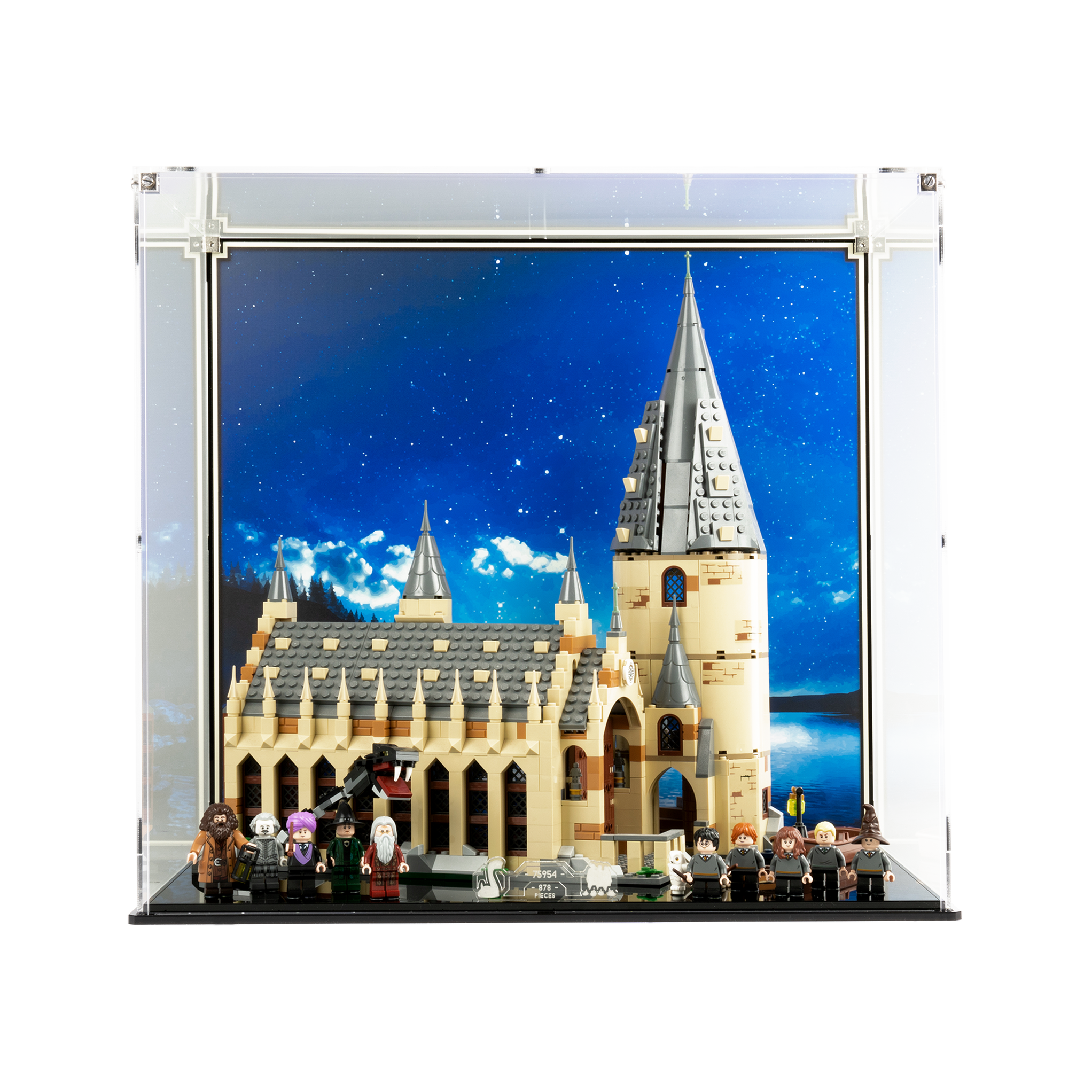 Display Case for LEGO Harry Potter Hogwarts Great Hall 75954 — Wicked Brick