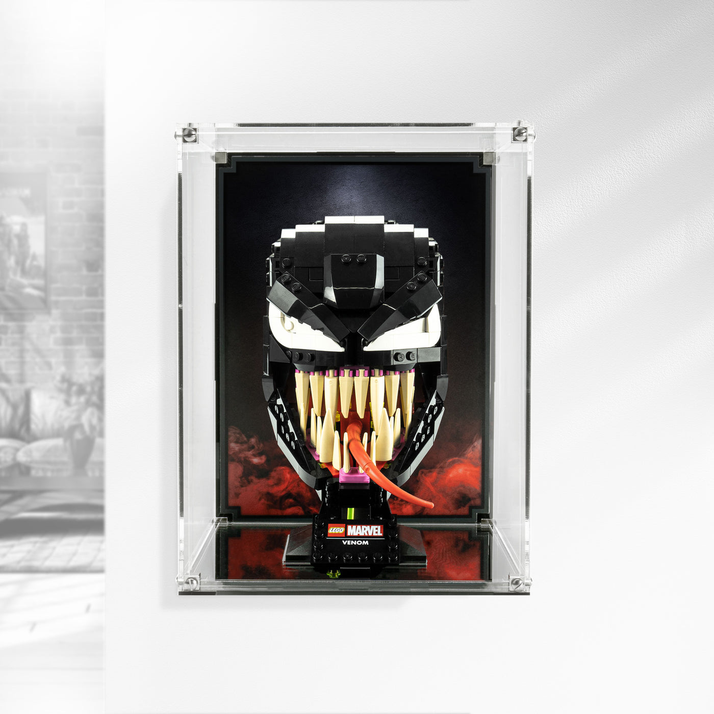 Wall Mounted Display Case for LEGO® Marvel Spider-Man Venom (76187 ...