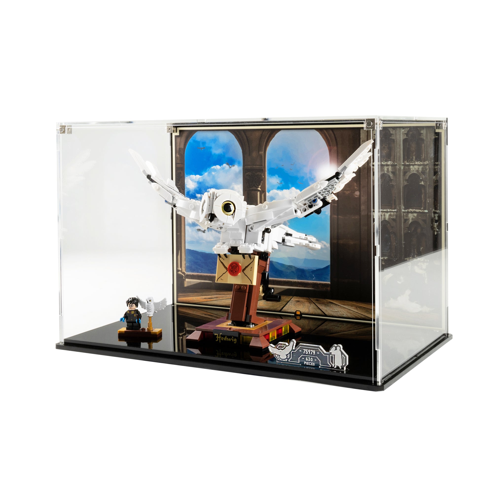 Display Case for LEGO Harry Potter Hedwig 75979 — Wicked Brick