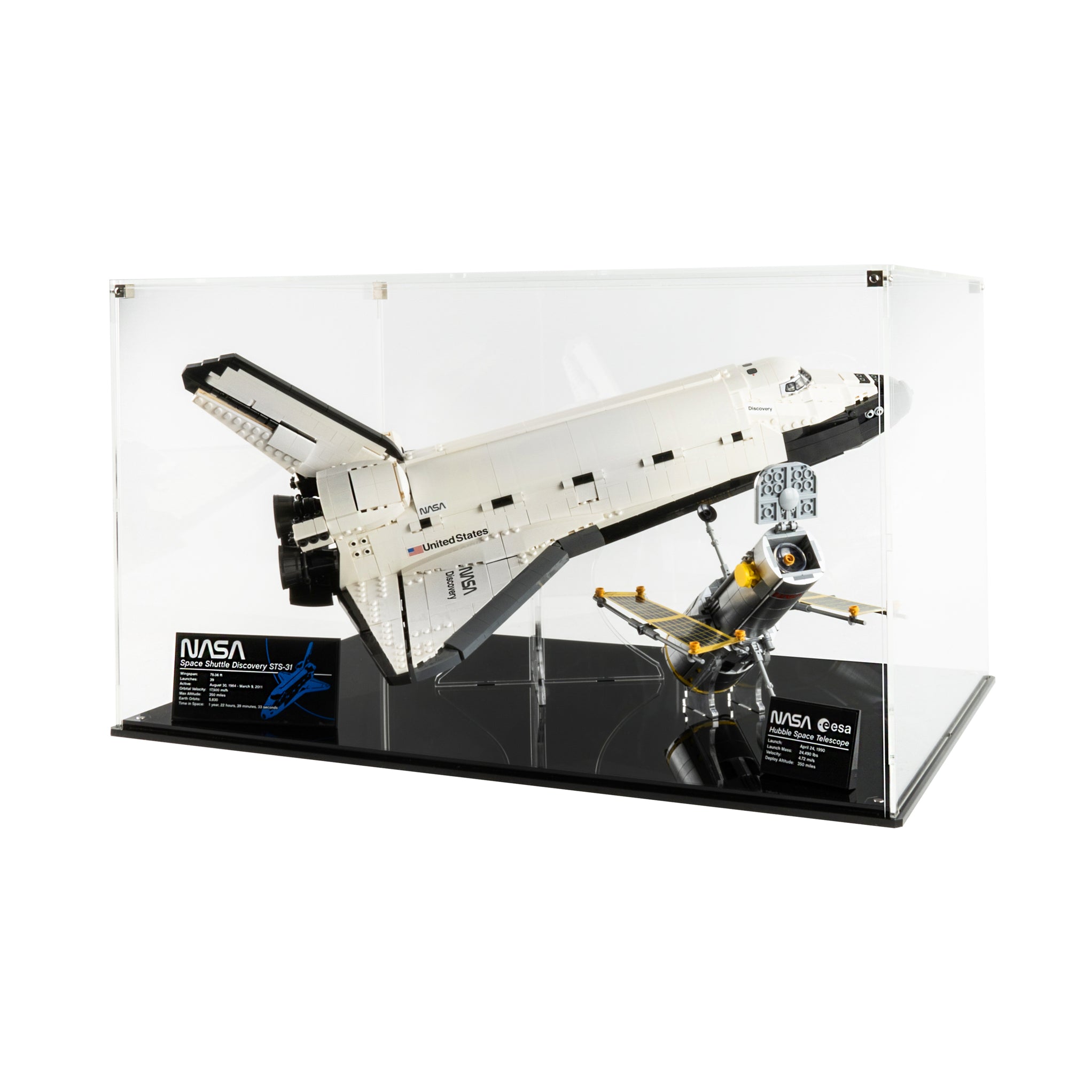 Display Case for LEGO® NASA Space Shuttle Discovery (10283) — Wicked Brick