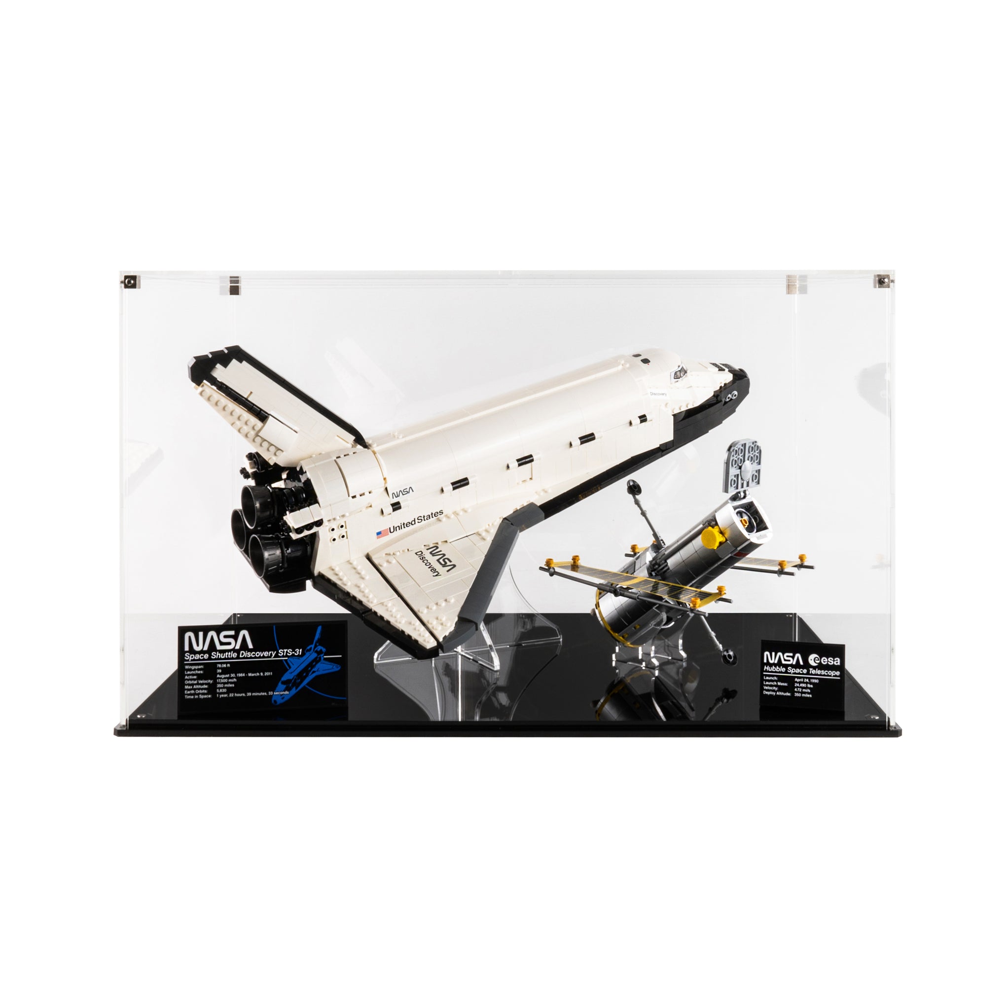 Display Case for LEGO® NASA Space Shuttle Discovery (10283) — Wicked Brick