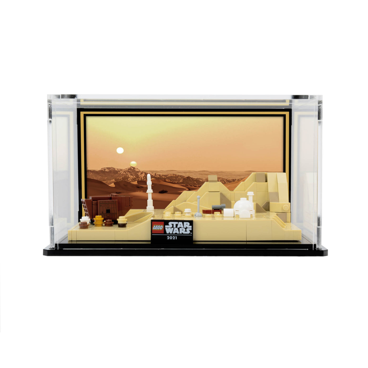 Display Case for LEGO® Star Wars™ Tatooine Homestead (40451) — Wicked Brick