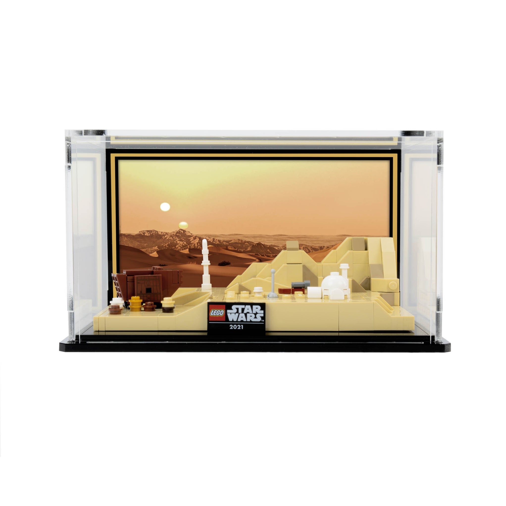 Display Case for LEGO® Star Wars™ Tatooine Homestead (40451) — Wicked Brick