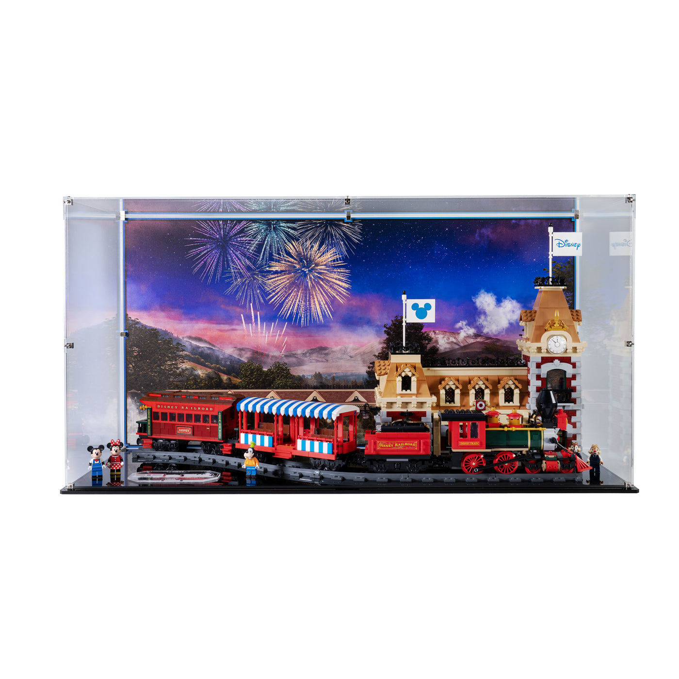 Display Case for LEGO® Disney Train and Station (71044) — Wicked Brick