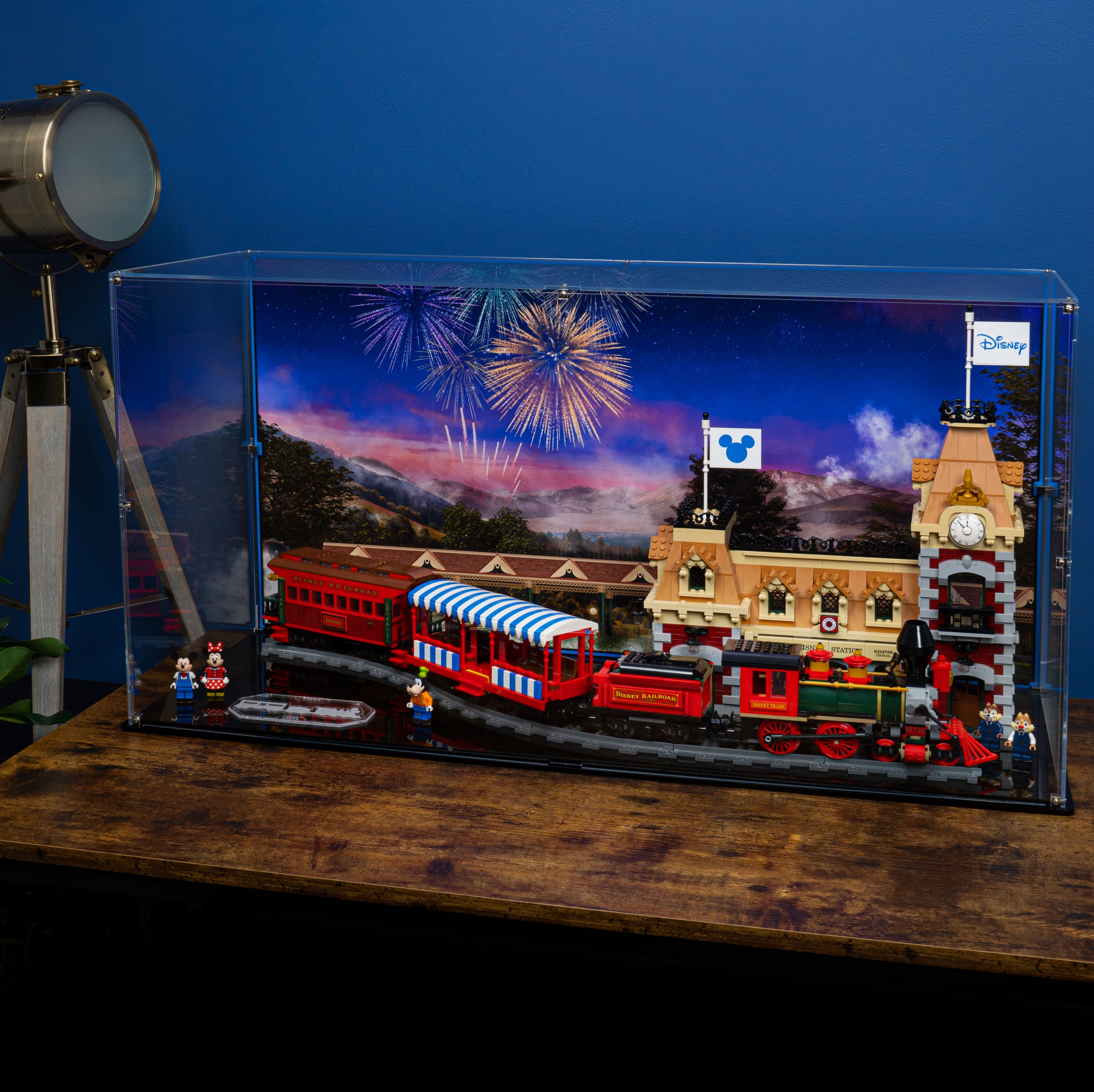 Display Case for LEGO® Disney Train and Station (71044) — Wicked Brick