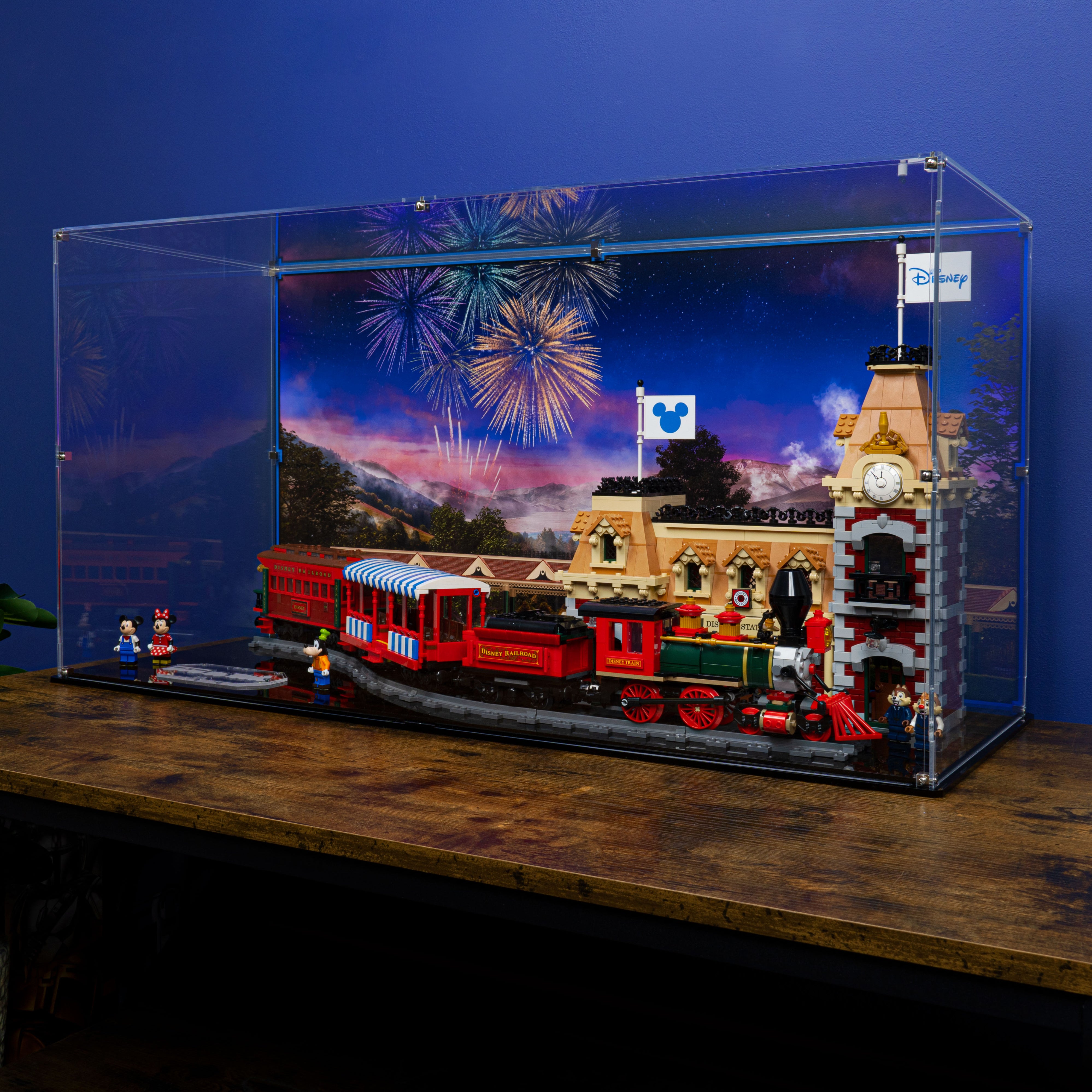 Display Case for LEGO Disney Train and Station 71044 — Wicked Brick