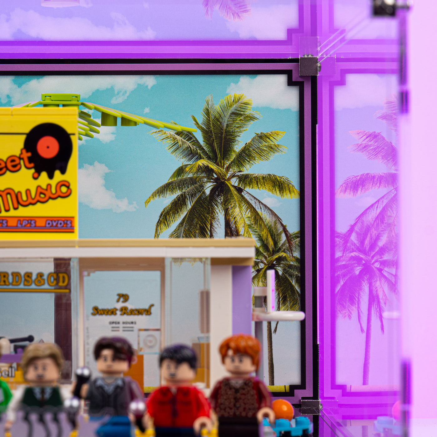 Display Case for LEGO Ideas BTS Dynamite 21339 — Wicked Brick