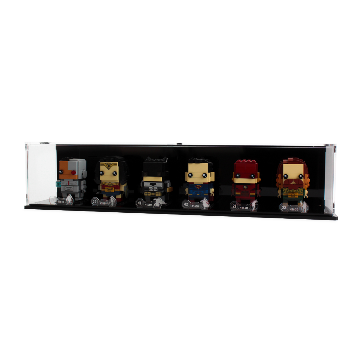Display Case for six LEGO® Brickheadz — Wicked Brick